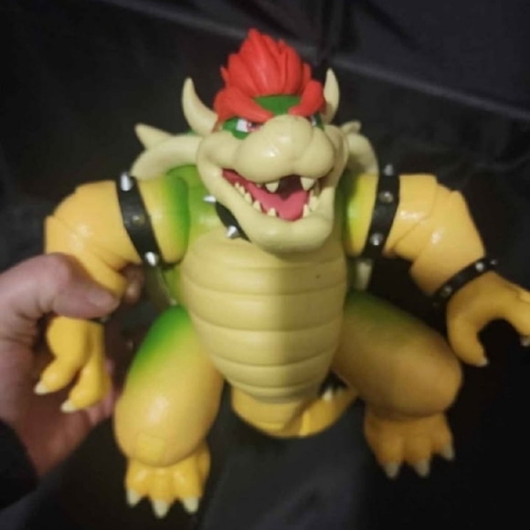 Toys | Yellow And Green Bowser Action Figure | Poshmark